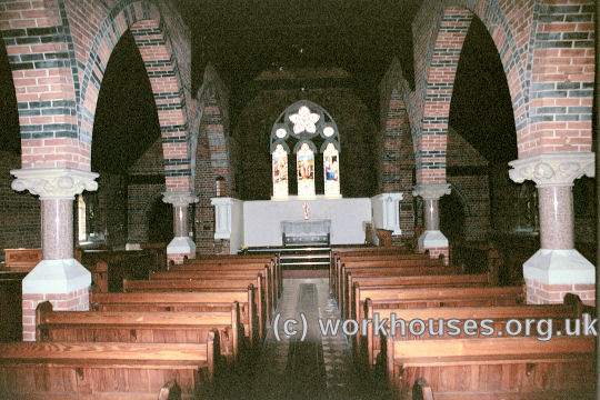 Workhouse Tour - Inside Chapel